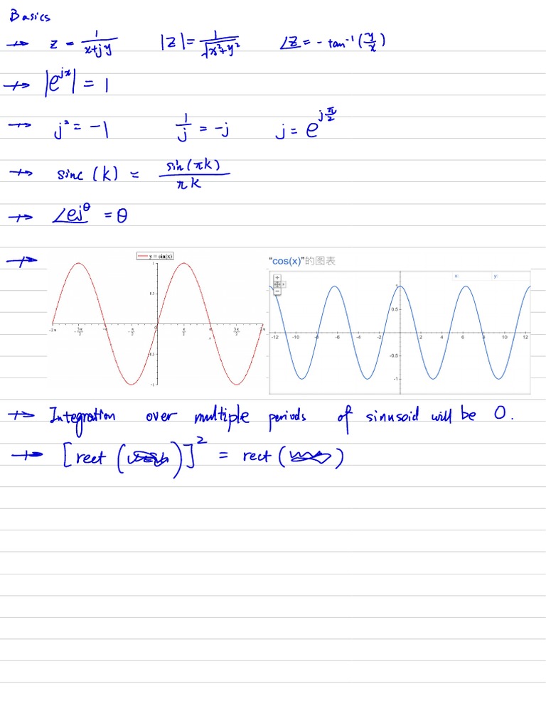 Understanding Sinusoidal Integration Basics | PDF