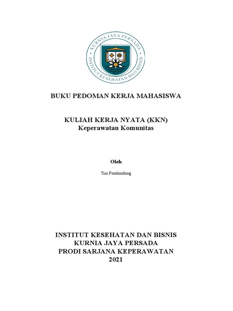 Buku Panduan Kkn-Komunitas 2021 | PDF