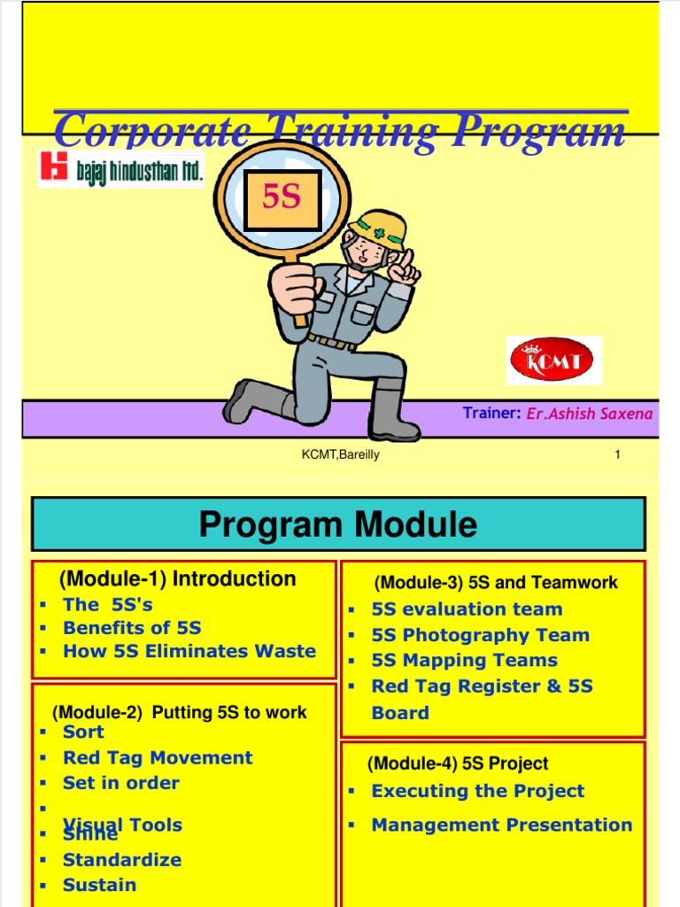 5S Technique and Kaizen - Er - Ashish Saxena | PDF | Technology & Engineering | Computers