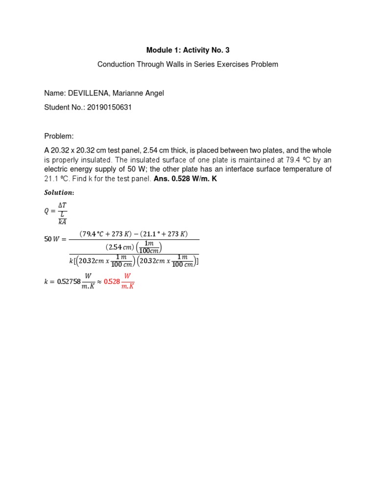 Lesson 1 Exercises Problem 3 | PDF