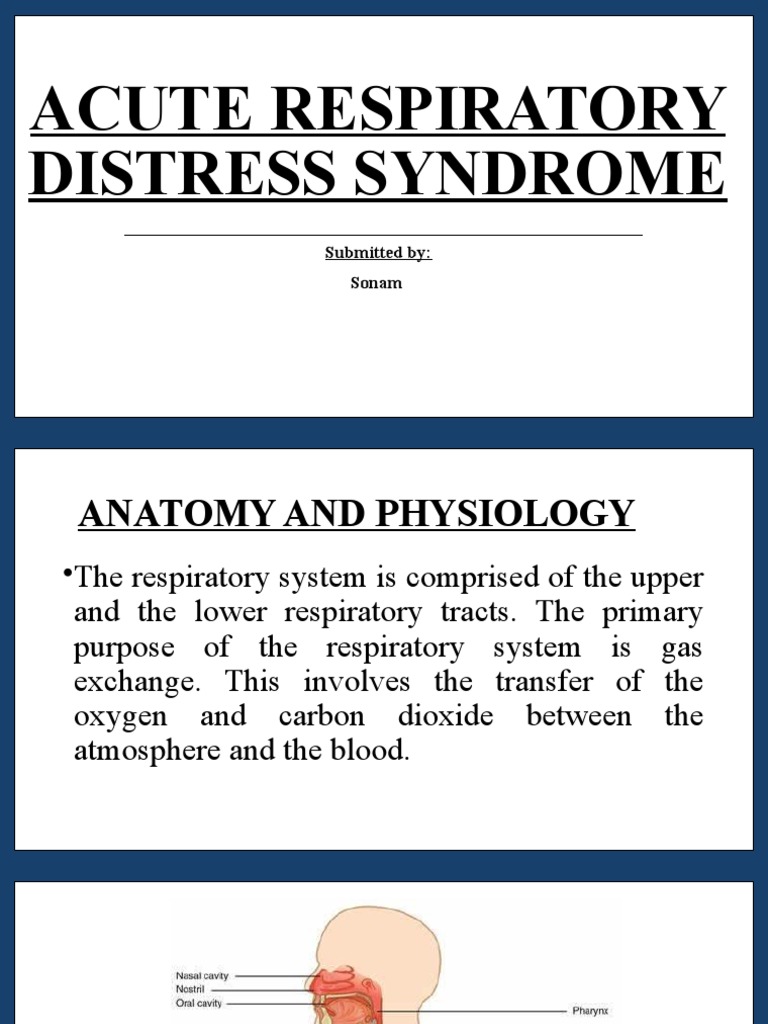 ARDS PPT Slideshare | PDF | Respiratory System | Clinical Medicine