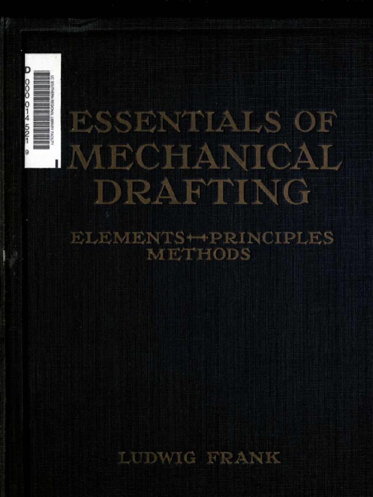 Essentials of Mechanical Drafting | PDF | Technical Drawing | Circle