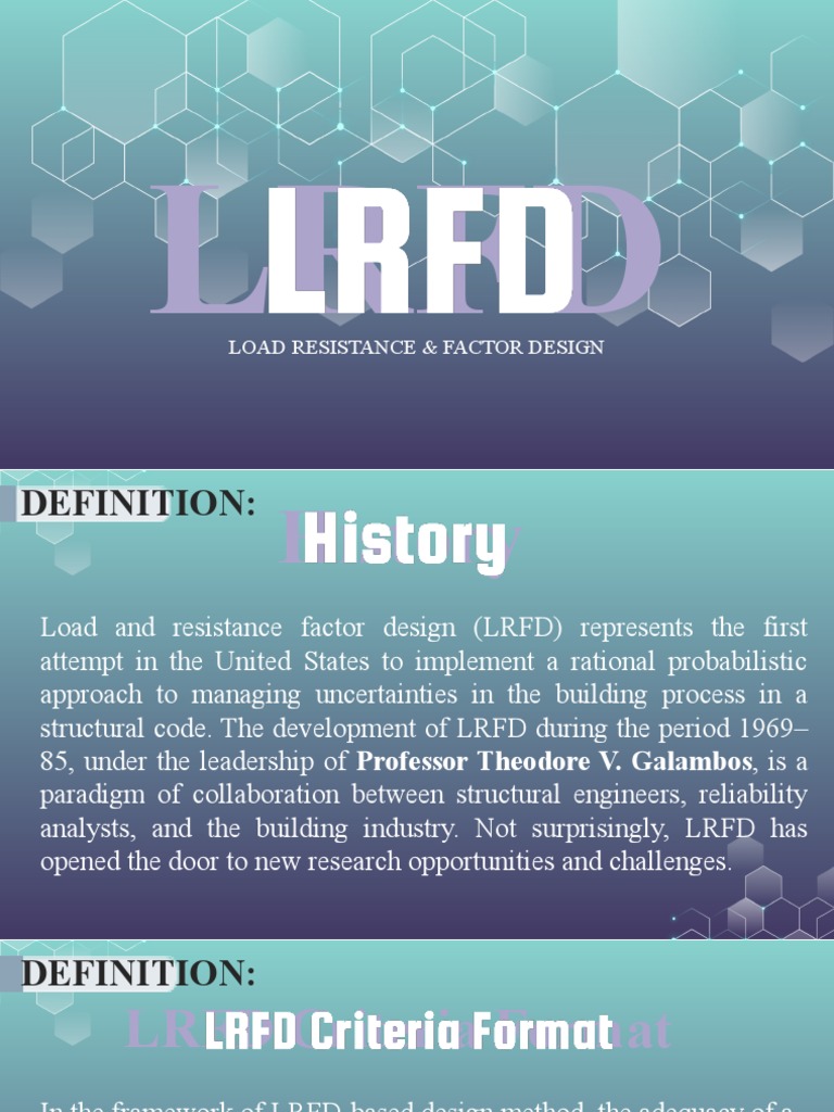 LRFD | PDF | Strength Of Materials | Mechanical Engineering
