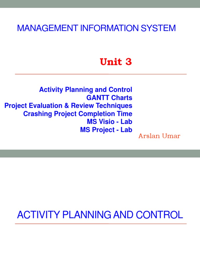 Unit 03 - Project Management | PDF | Computing | Computer Science