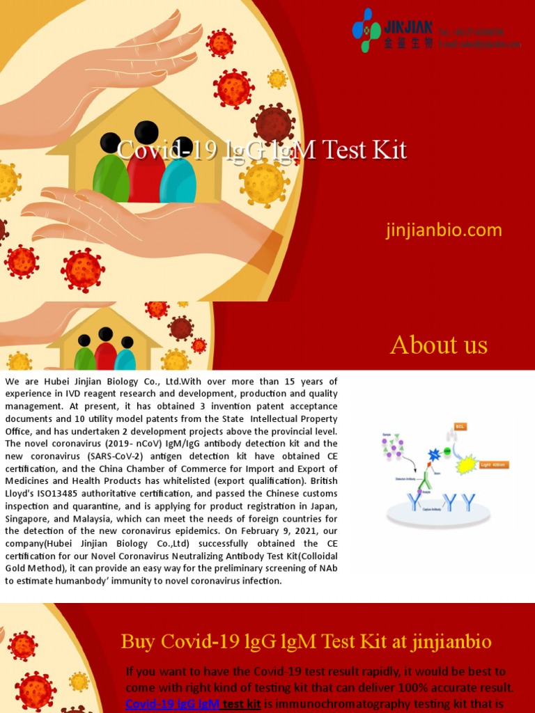 Covid-19 LGG LGM Test Kit | PDF | Infection | Microbiology