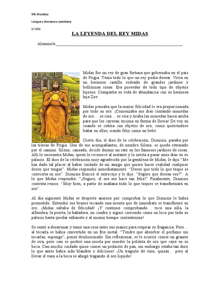 161 - El Rey Midas | PDF | Dioniso