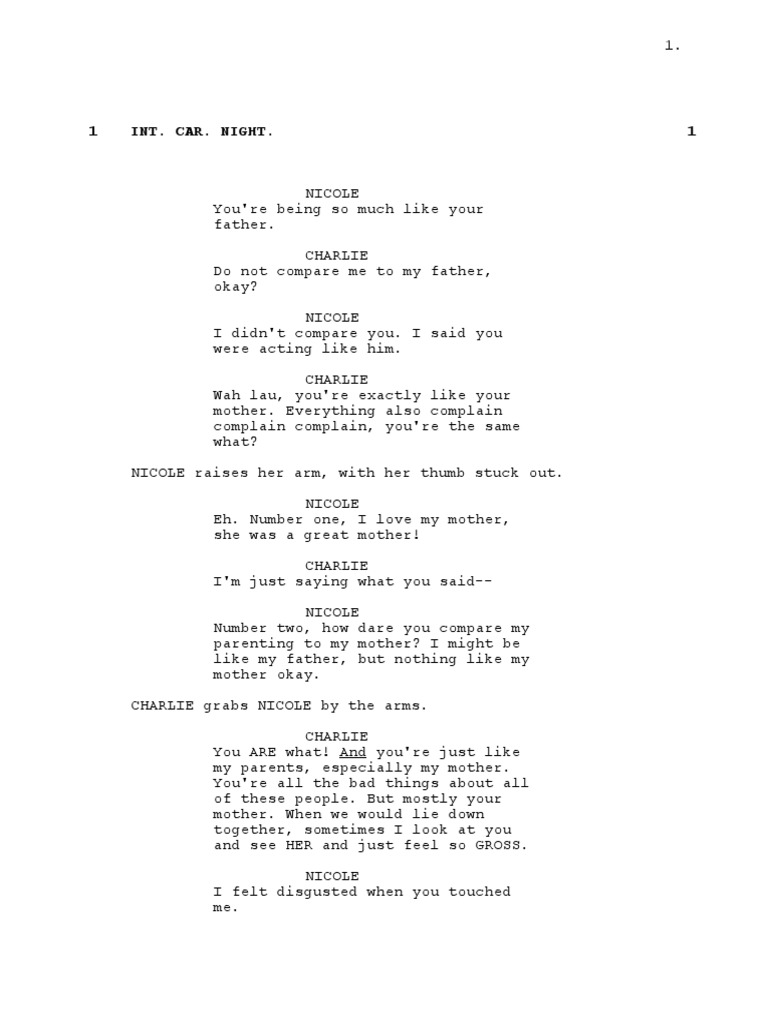 Marriage Story Adaptation | PDF