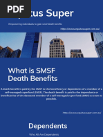 PSSPF Death Benefit Flyer | PDF | Pension | Retirement