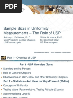 USP NF+〈905〉+Uniformity+of+Dosage+Units | PDF | Tablet (Pharmacy ...