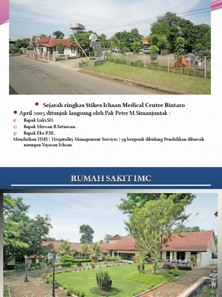 Sejarah Ringkas Stikes Imc Bintaro | PDF