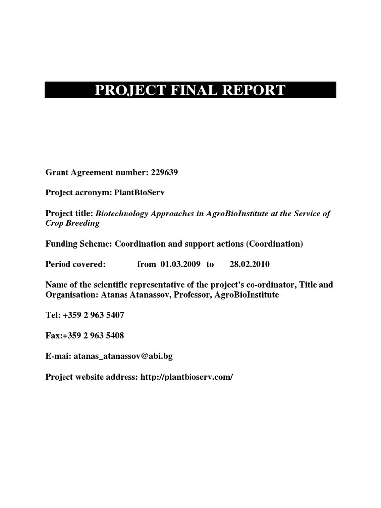 Final1 229639 828196 Pbs Report New | PDF | Strategic Management | Swot ...