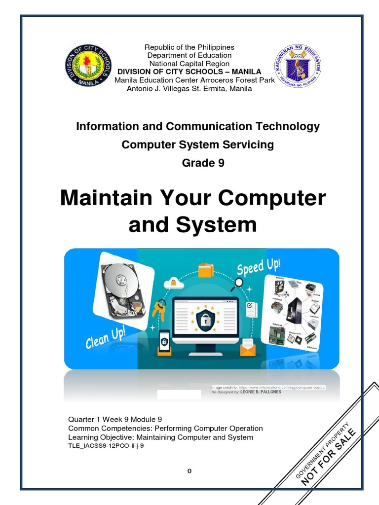Maintain Your Computer and System | PDF | Computer Virus | Malware