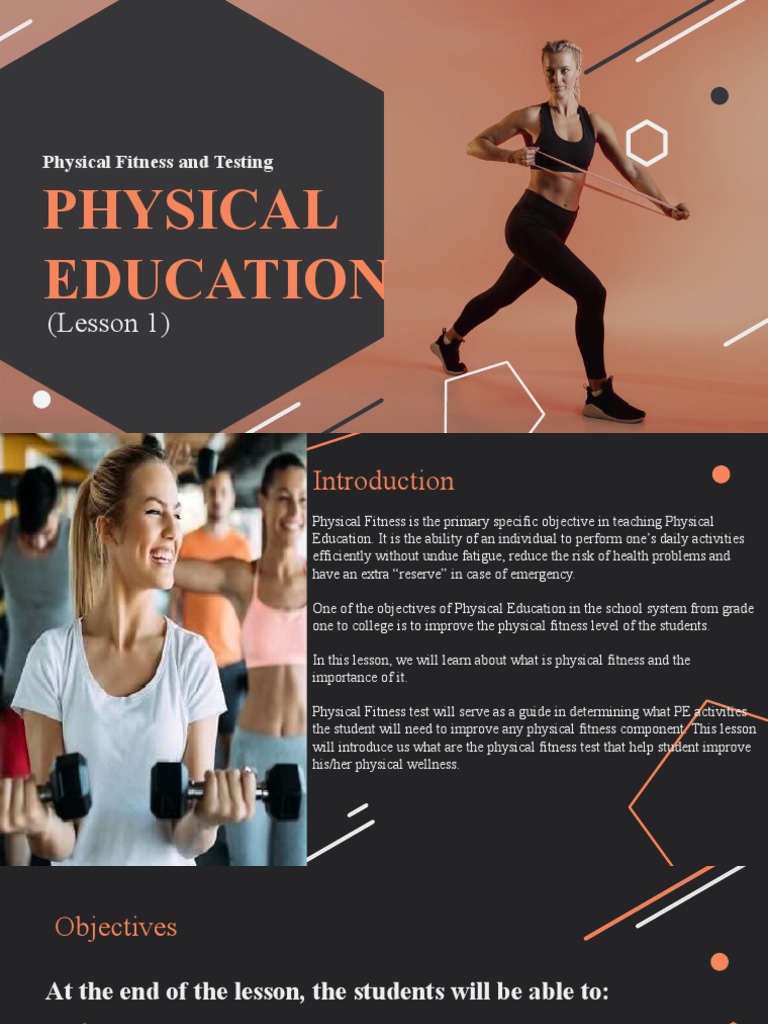 Introduction to Physical Fitness | PDF | Physical Fitness | Physical ...