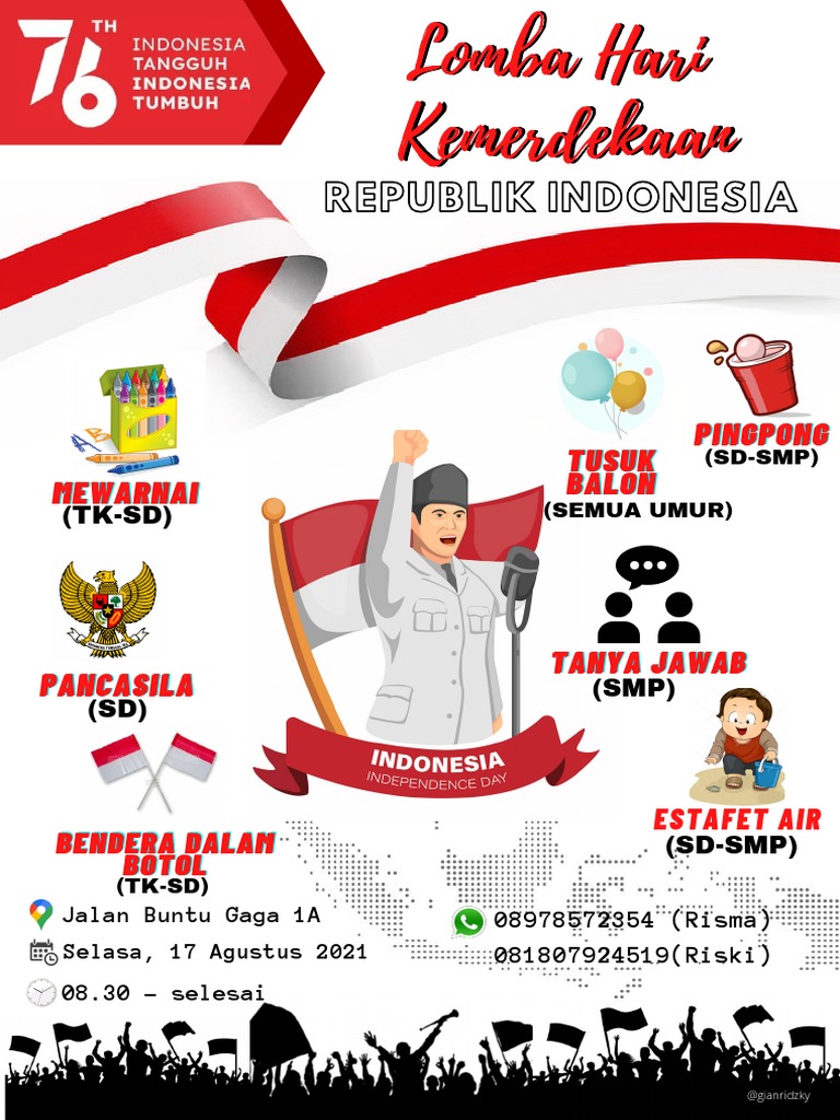 Poster Lomba 17 Agustus | PDF