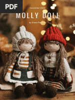 Free Izzy Doll Knitting Pattern PDF | PDF | Knitting | Gauge (Knitting)