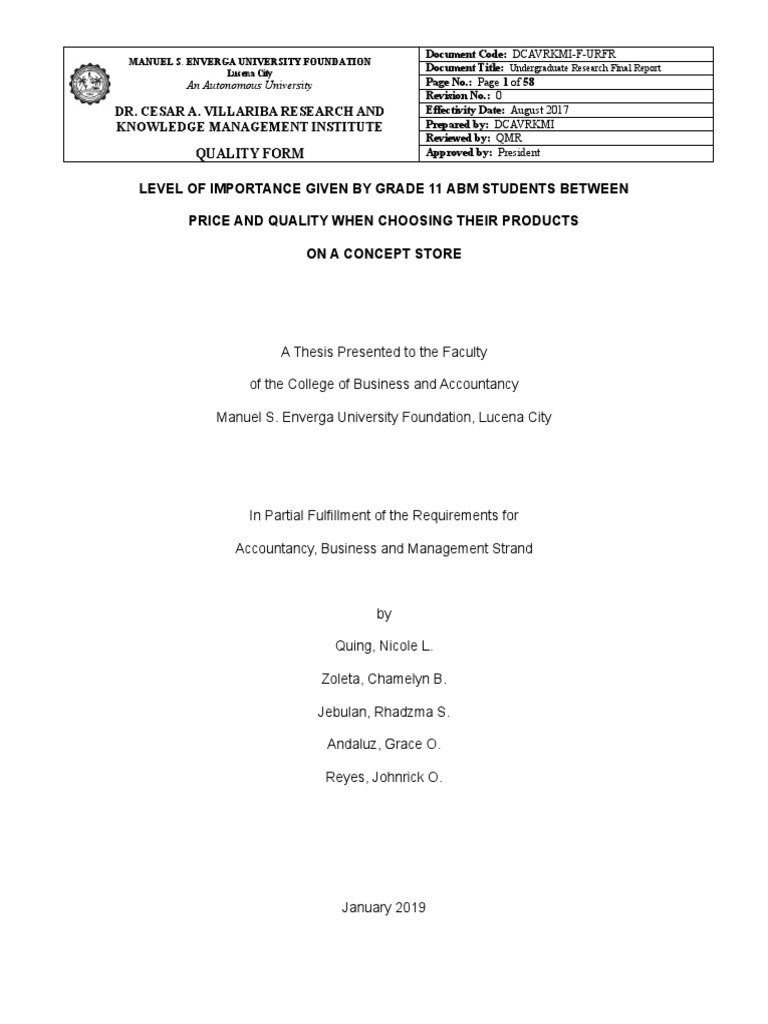 Research March 16 Finished | PDF | Behavior | Marketing