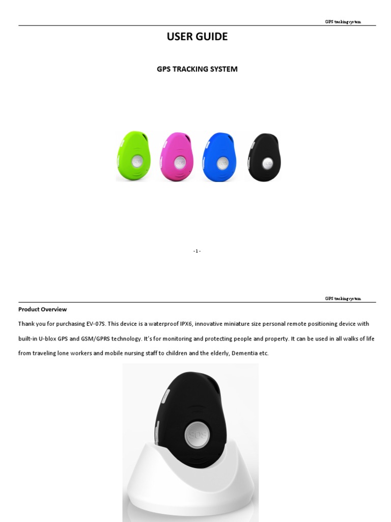 User Guide: Gps Tracking System | PDF | General Packet Radio Service ...