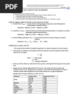 Specific Heat Capacity Worksheet | PDF | Heat | Temperature