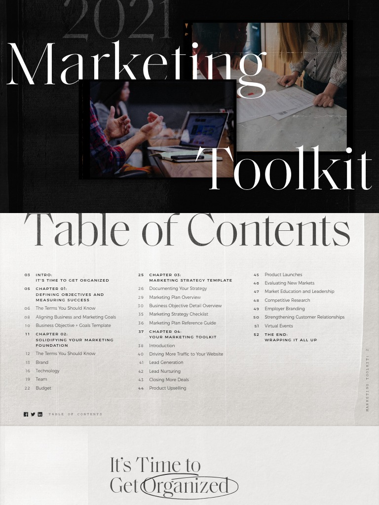 2021 Marketing Toolkit | PDF | Marketing | Customer Relationship Management