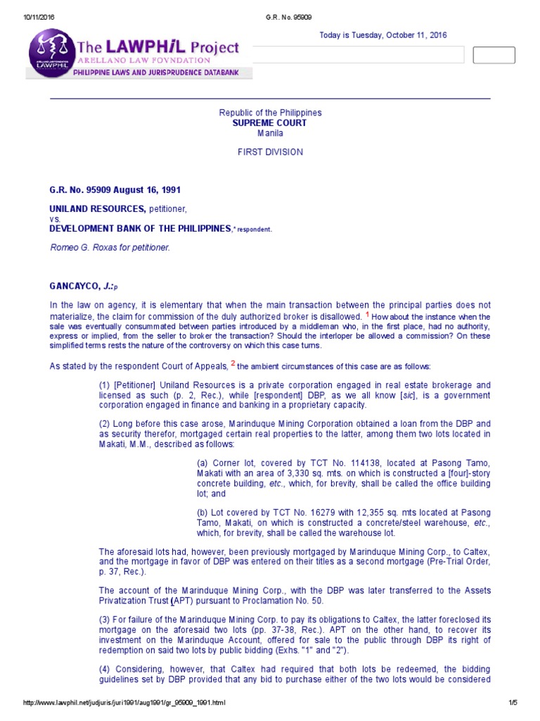 Romeo G. Roxas For Petitioner.: Today Is Tuesday, October 11, 2016 ...