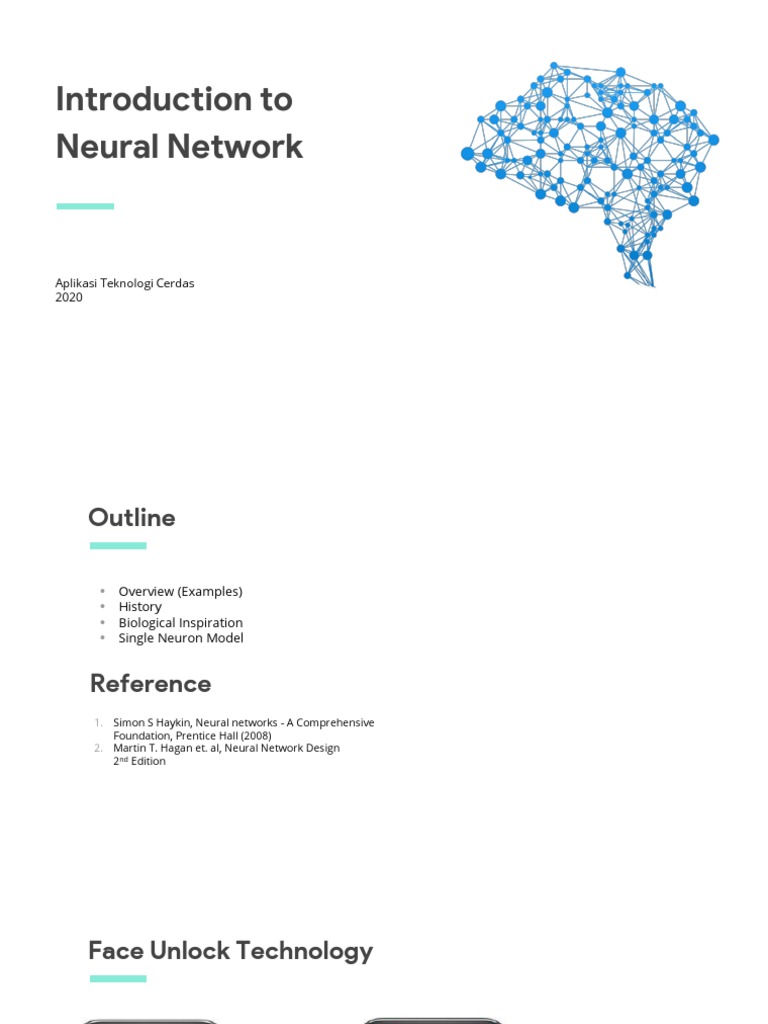 1 - Intro To Neural Network | PDF | Neuron | Artificial Neural Network