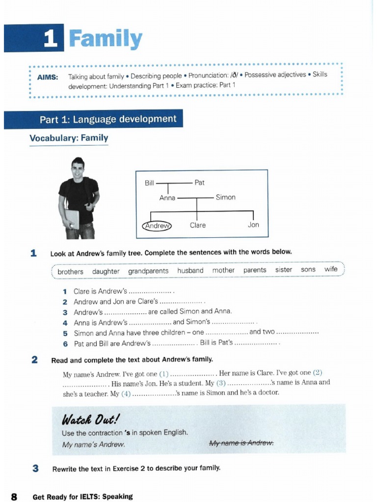 Unit 1 - Ready HW Speaking Day 1 | PDF
