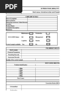 Deviation Form Template | PDF