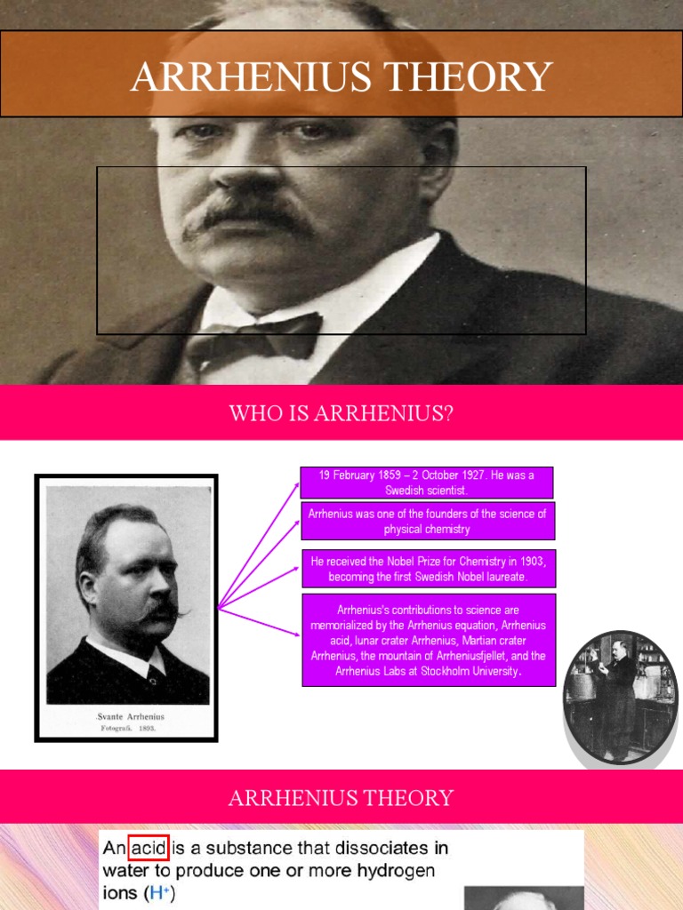 Group 2 - Arrhenius Theory - General Chemistry | PDF