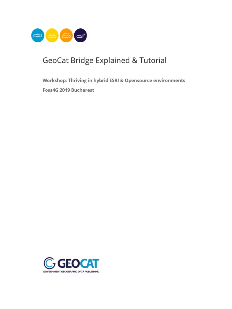 GeoCat Bridge Tutorial for Foss4G | PDF | Arc Gis | Metadata