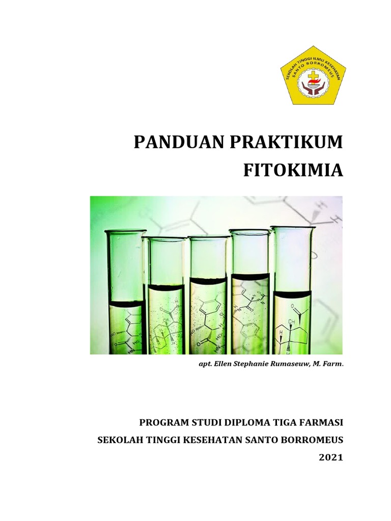Panduan Praktikum Fitokimia | PDF
