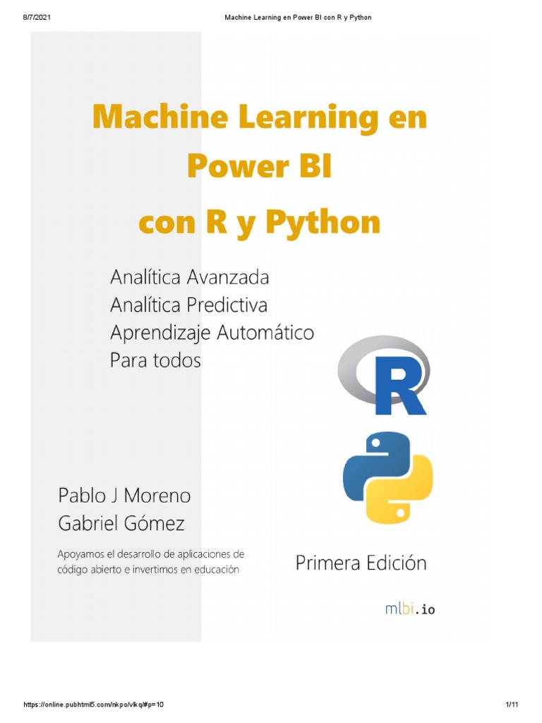 Machine Learning en Power BI Con R y Python | PDF