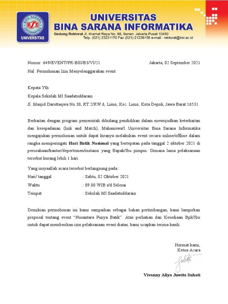 Surat Perizinan Pdf