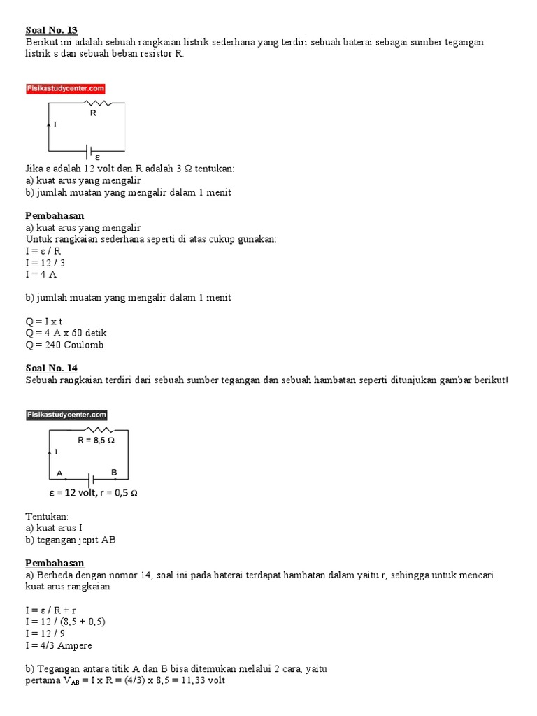 Conso Energi Listrik | PDF
