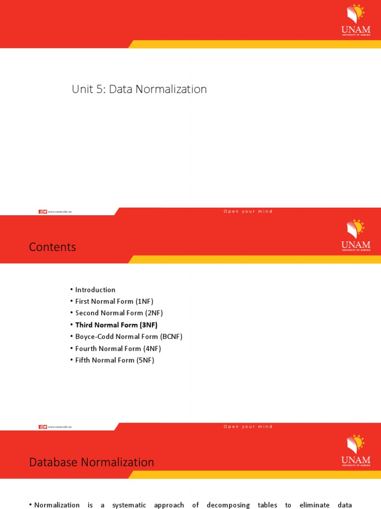 Data Normalization | PDF | Data Model | Information Management