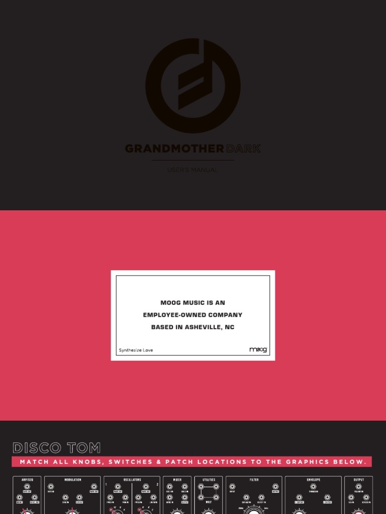 Grandmother Dark Patchbook | PDF