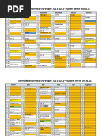 Academische Jaarkalender VU UvA 2016-2025 | PDF