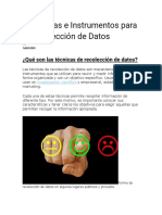 Tema 3 - Técnicas e Instrumentos para La Acción Tutorial-2 | PDF | Comprensión lectora | Observación