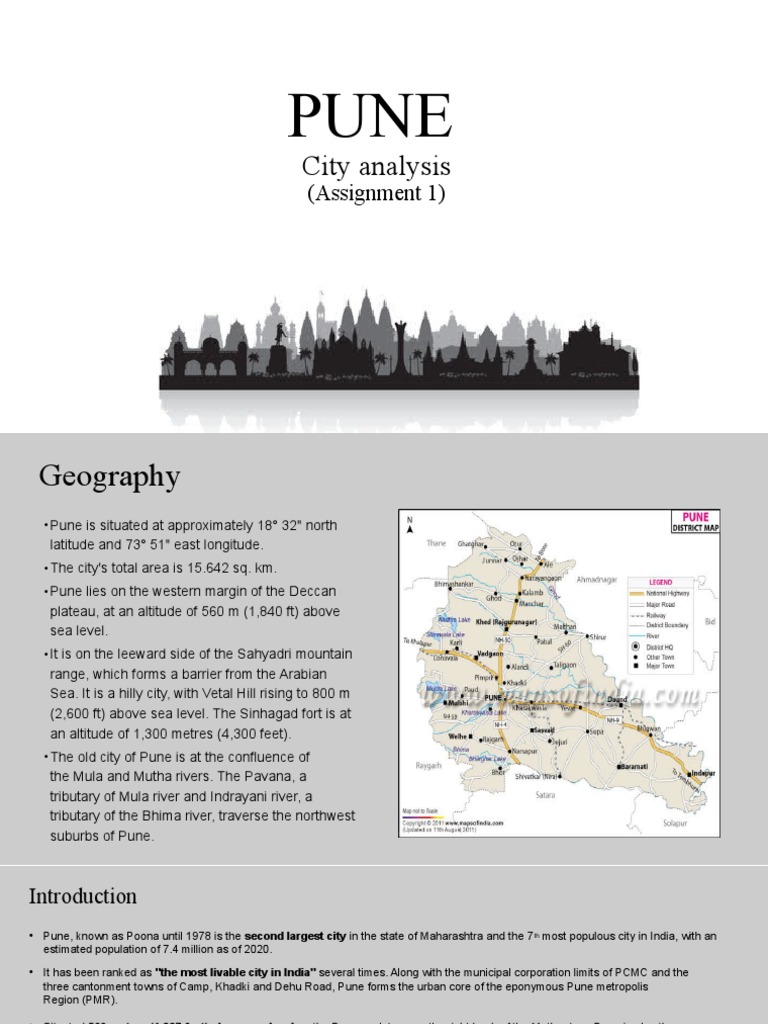 PUNE City Analysis | PDF | Physical Geography | Climate