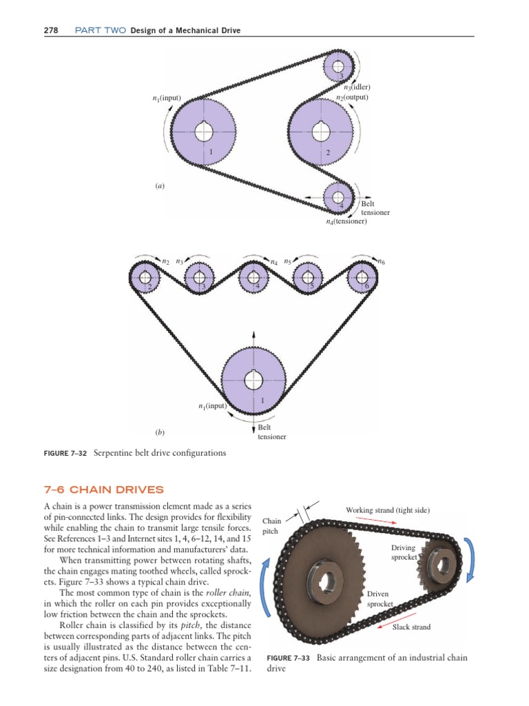 Chain Drive Design and Specifications | PDF | Belt (Mechanical ...