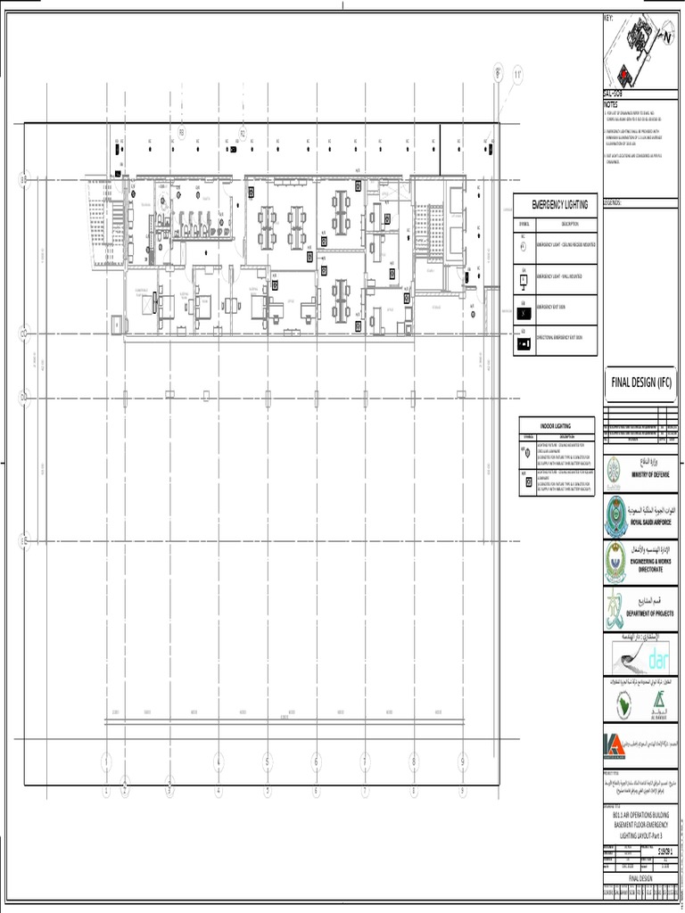 Final Design (Ifc) : Emergency Lighting | PDF | Optics | Atomic