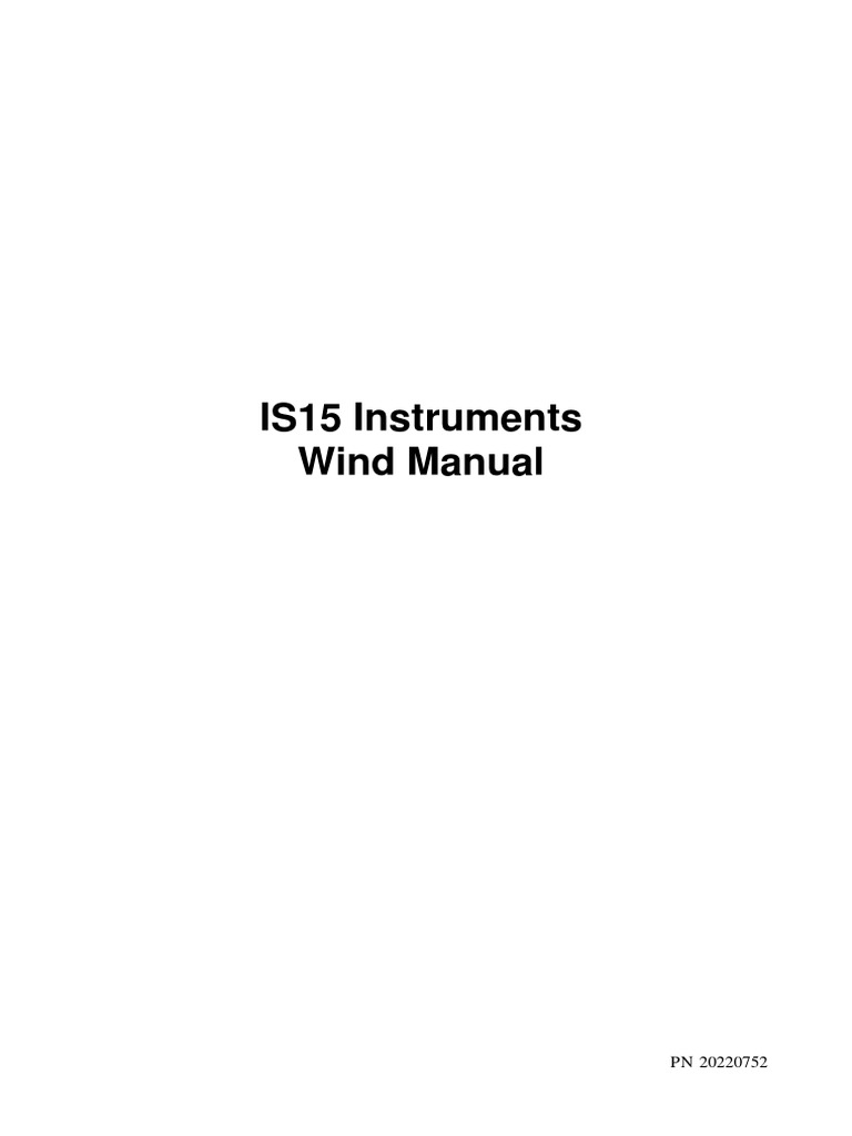 IS15 Wind Rev D | PDF | Electrical Connector | Manufactured Goods