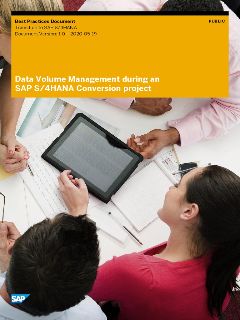 S4HANA Data Volume Management | PDF | Enterprise Resource Planning | Data