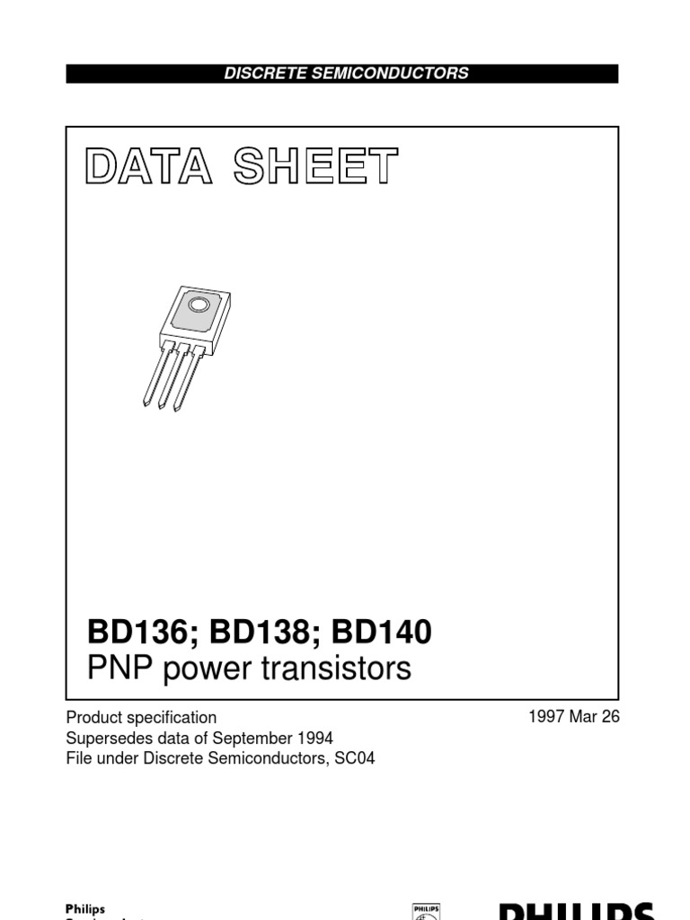 BD136 | Bipolar Junction Transistor | Transistor
