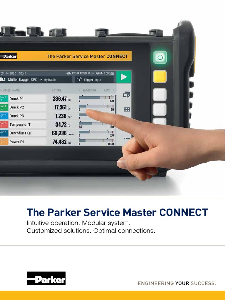 The Parker Service Master CONNECT: Intuitive Operation. Modular System ...