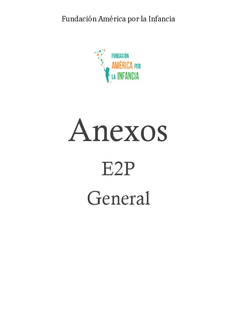 Anexos E2p General - Protocolos | PDF | Cuestionario