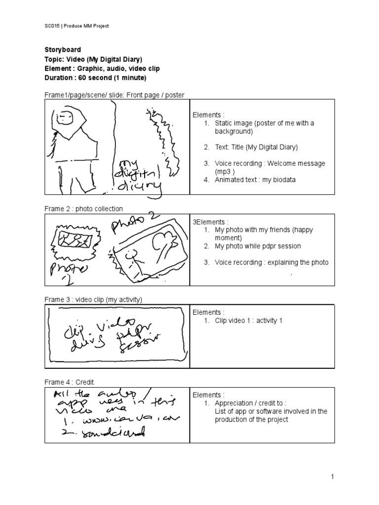 Kami Export - Storyboard | PDF