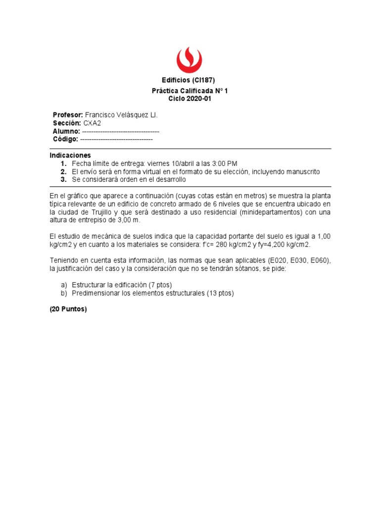 PC1 Edificios 20201 | PDF