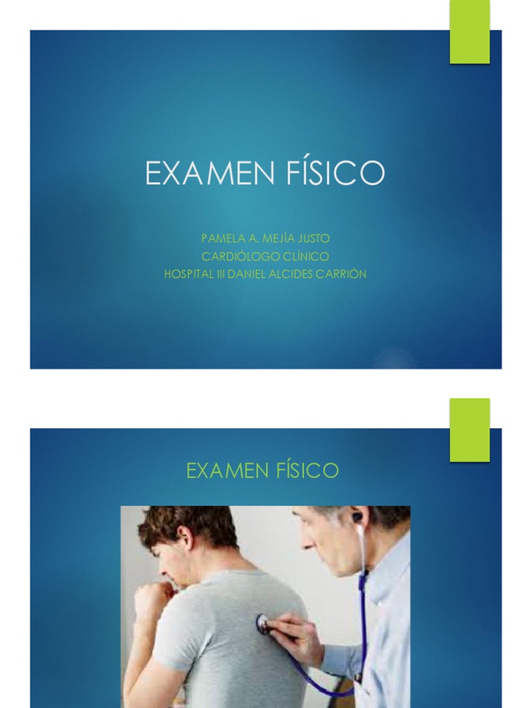 Examen Físico: Facies y Panículo Adiposo | PDF | Rodilla | Examen físico
