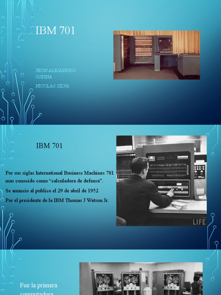 Ibm 701 | PDF