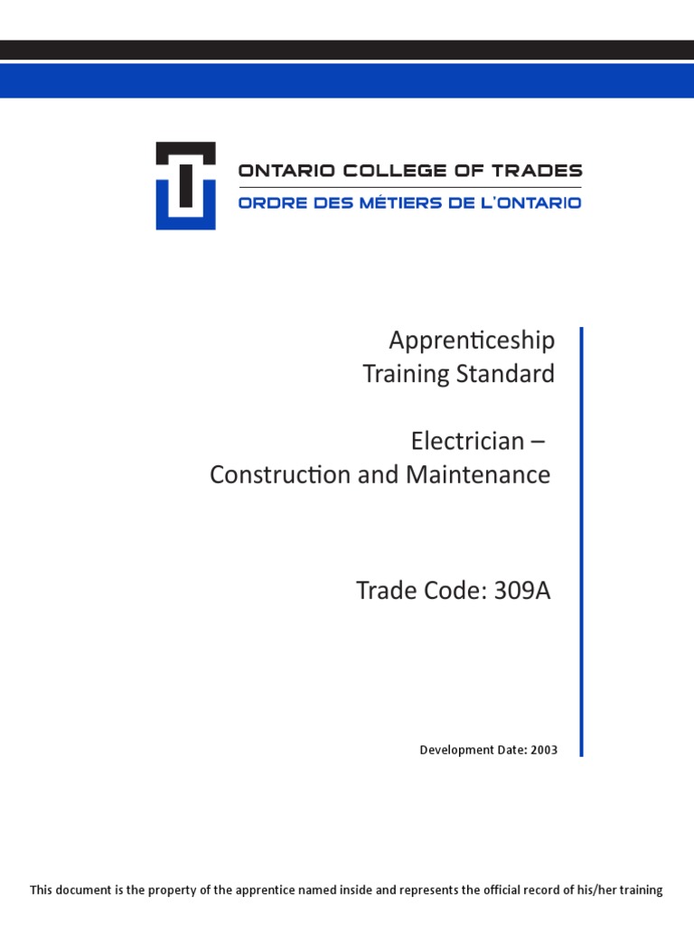 Electrician Construction and Maintenance 309A EN TS4 | PDF ...